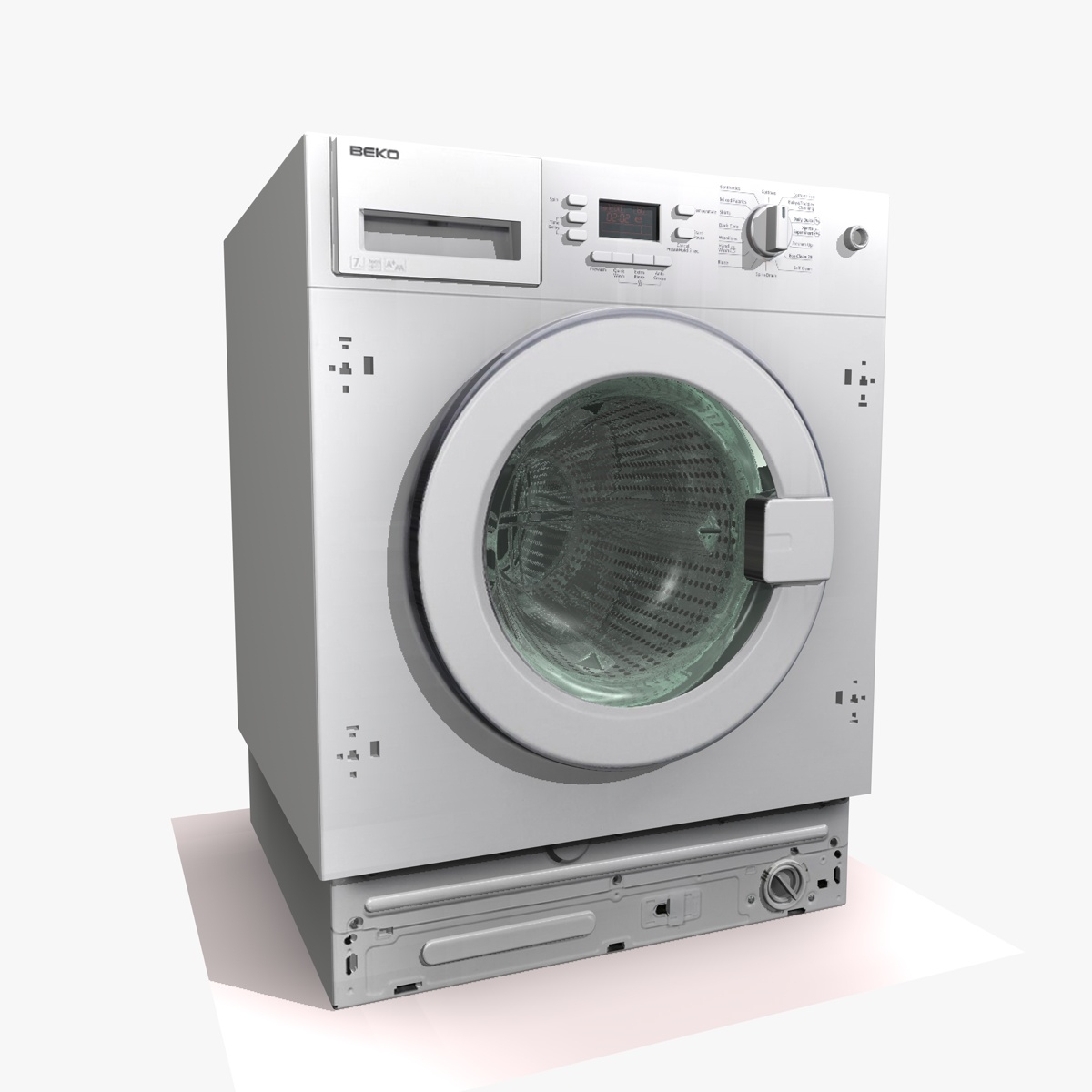 washing machine 3 3d model