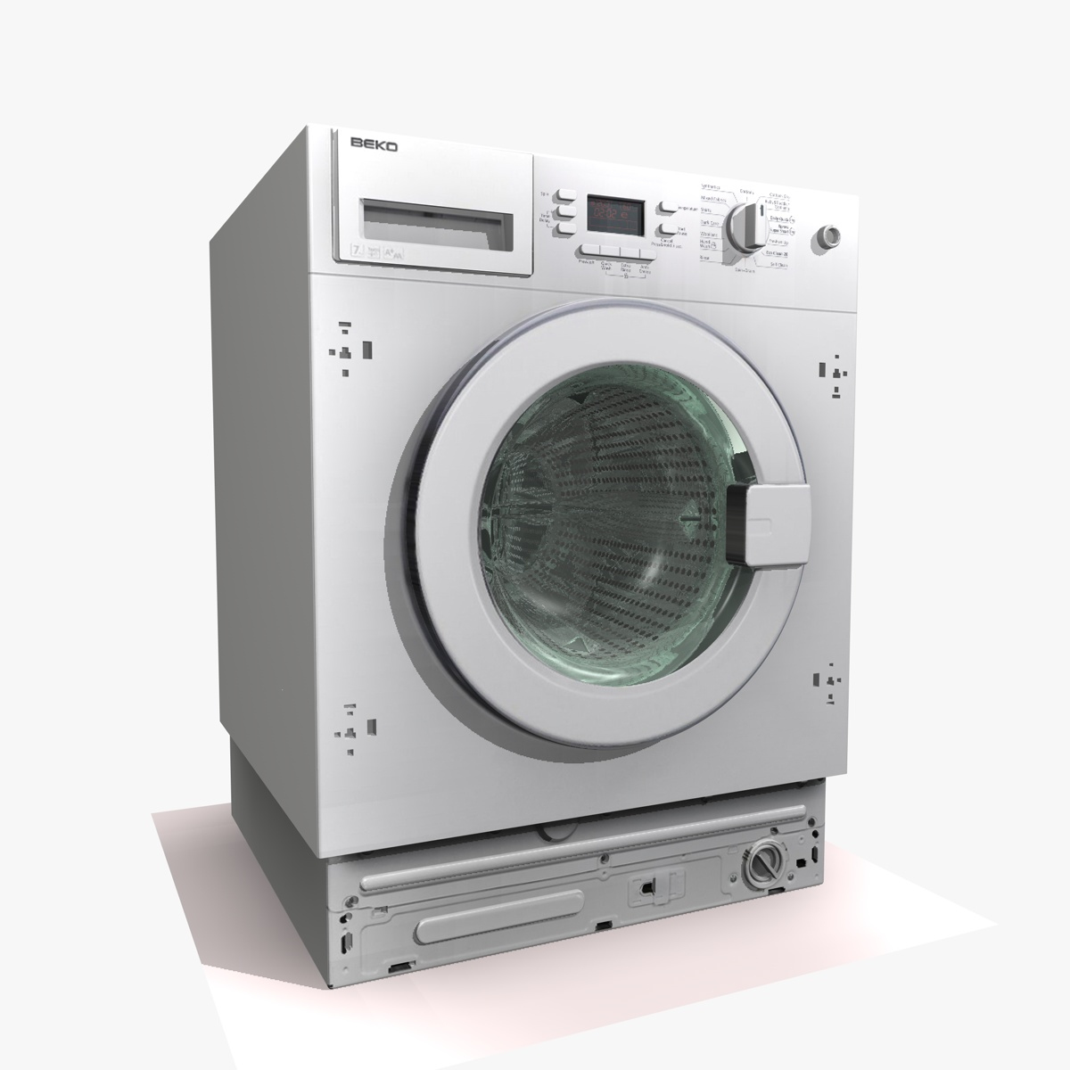 washing machine 3 3d model