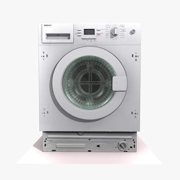 washing machine 3 3d model