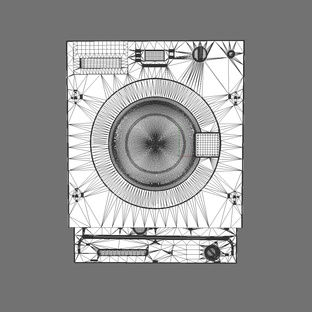 washing machine 3 3d model