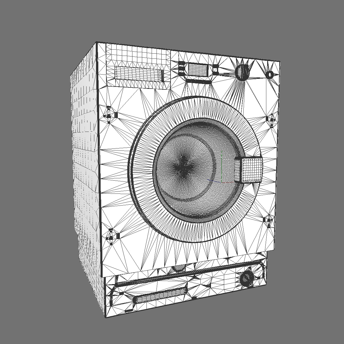 washing machine 3 3d model