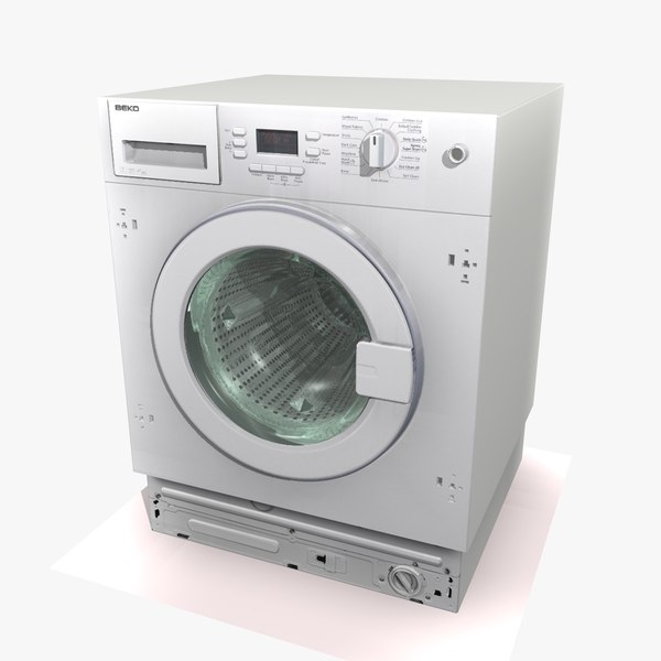 washing machine 3 3d model