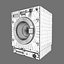 Washing Machine 3 3d Model