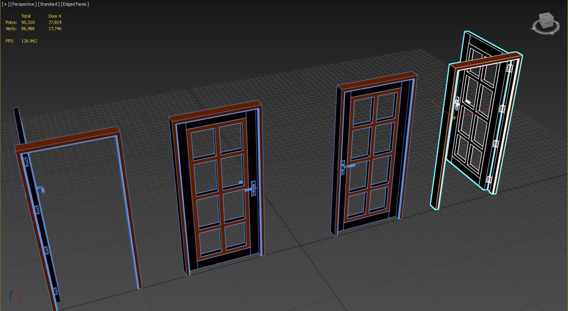 3D Door Design 17 - TurboSquid 2213498