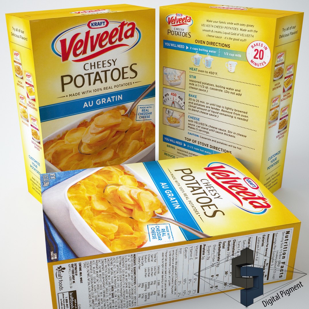 max velveeta cheesy potatoes au