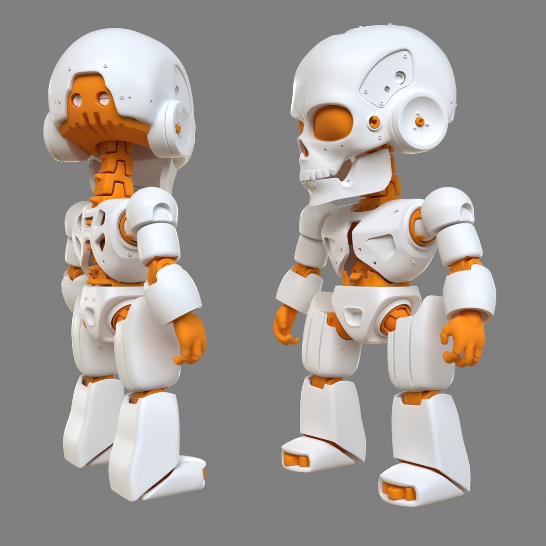 3D Cute Terminator Model - TurboSquid 2278780