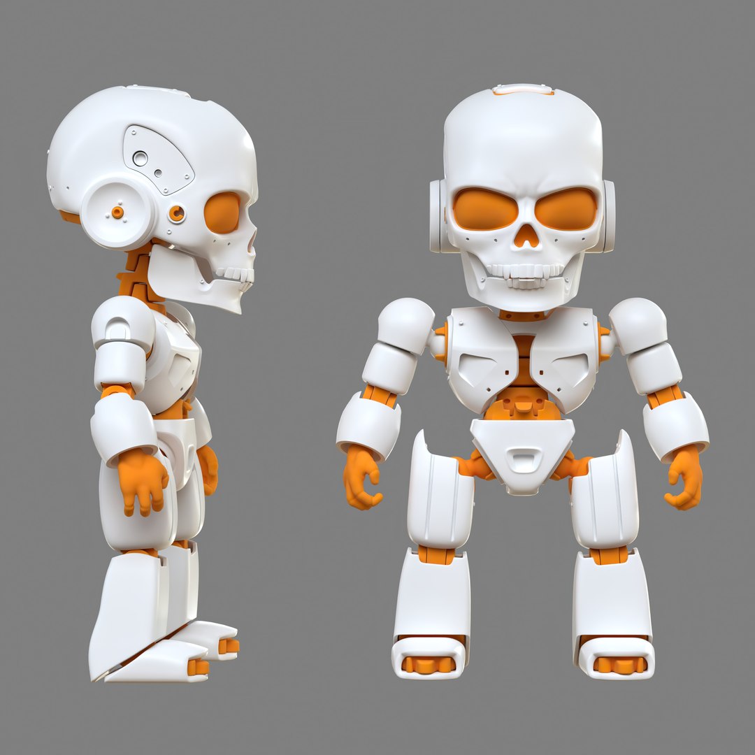 3D Cute Terminator Model - TurboSquid 2278780