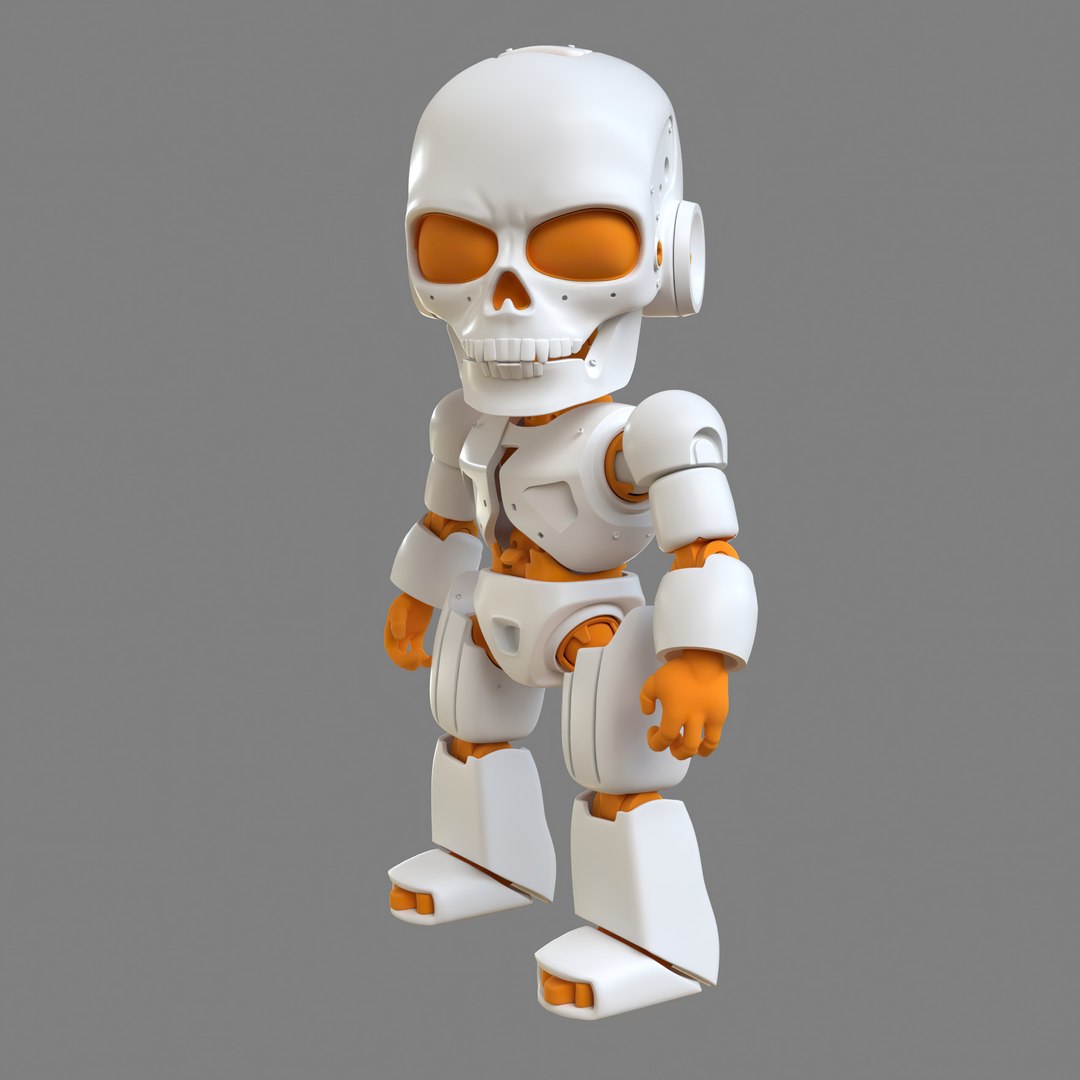 3D Cute Terminator Model - TurboSquid 2278780