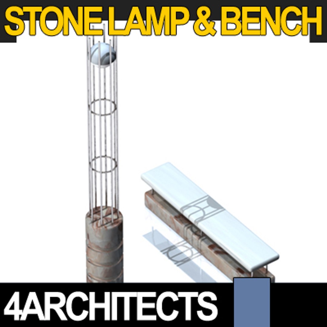 Lwo Original Street Lamp Park Bench