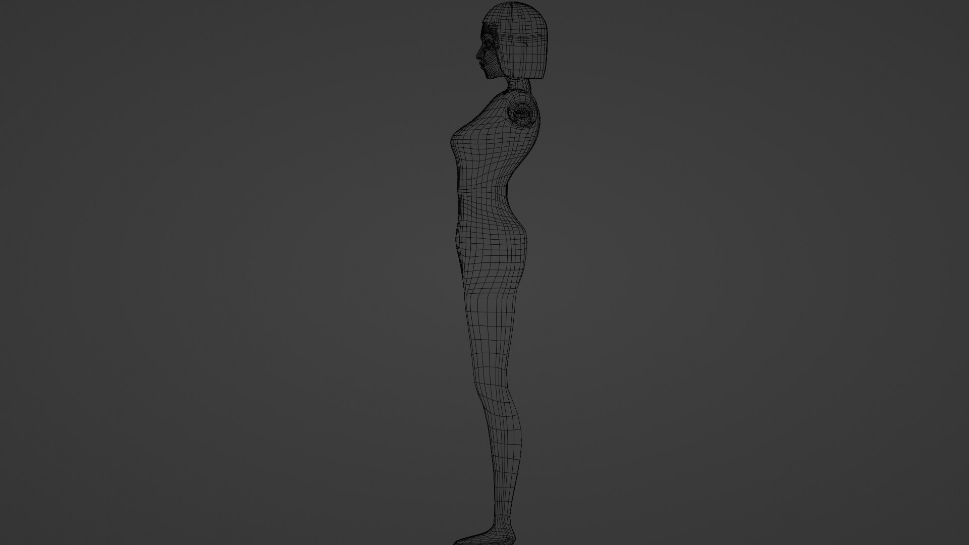 3D Female Body - TurboSquid 1899284