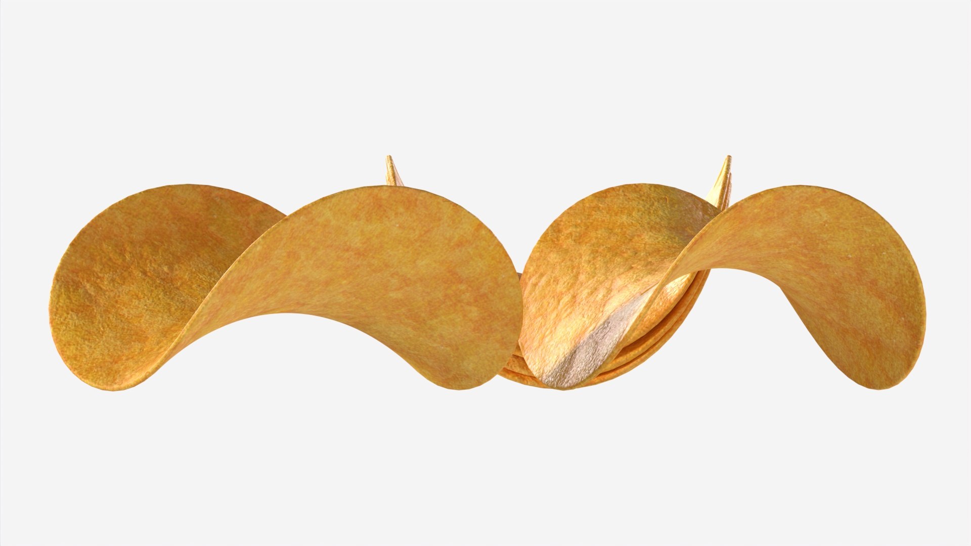 Potato Chips 02 3D - TurboSquid 1934122