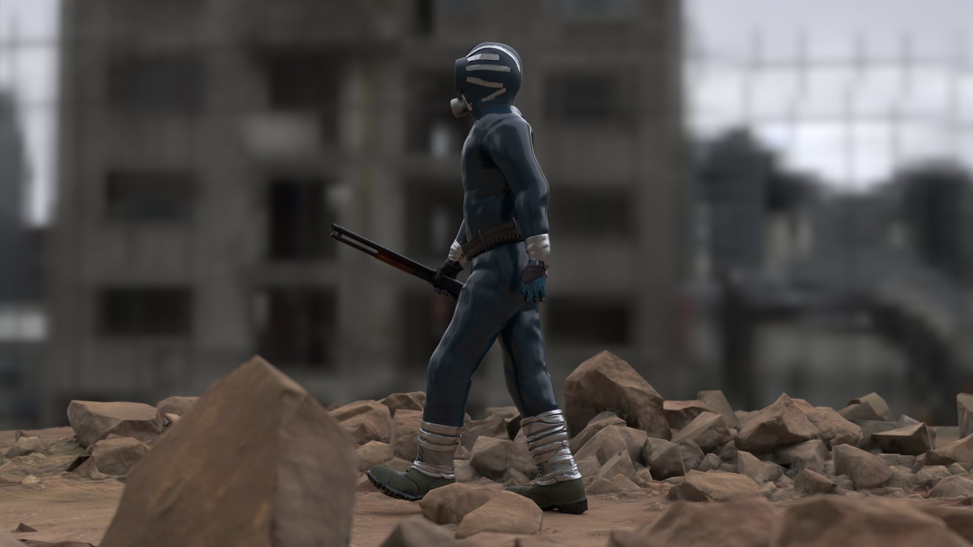3D El Eternauta Rigged - TurboSquid 2068771