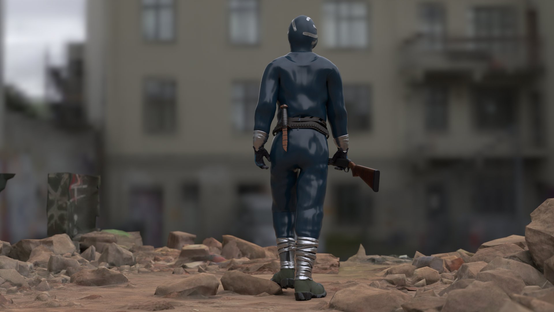 3D El Eternauta Rigged - TurboSquid 2068771