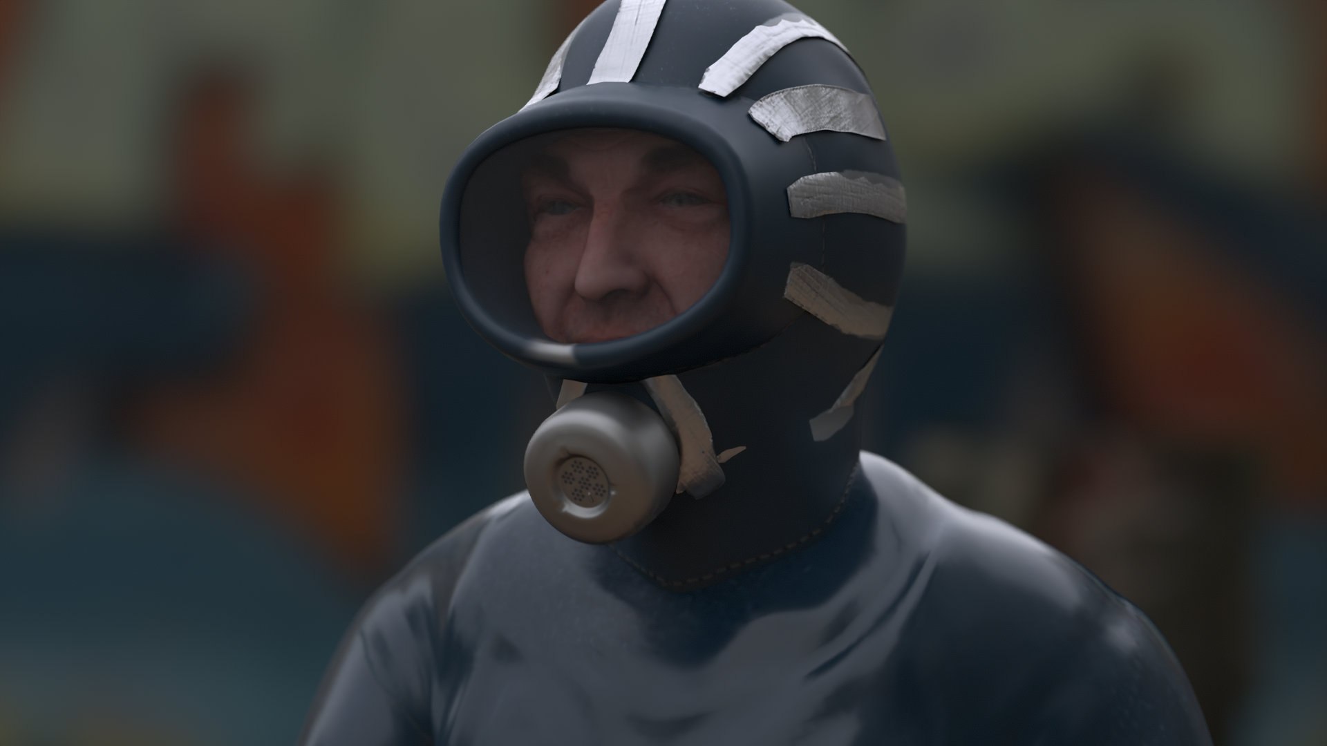 3D El Eternauta Rigged - TurboSquid 2068771