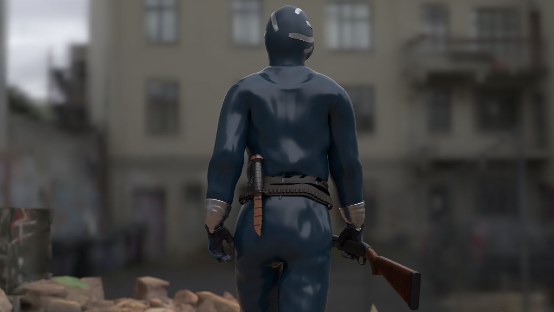 3D El Eternauta Rigged - TurboSquid 2068771