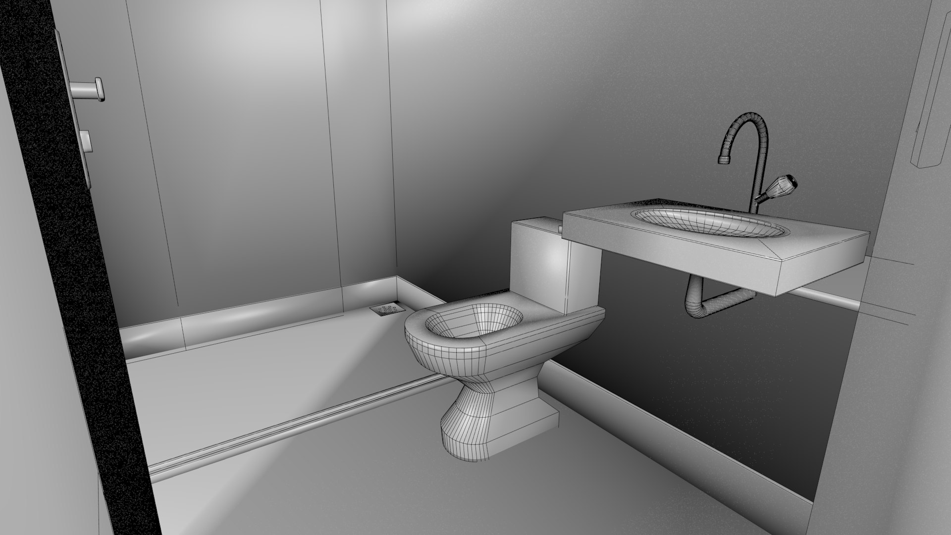 Simple Modern House Model - TurboSquid 1862852