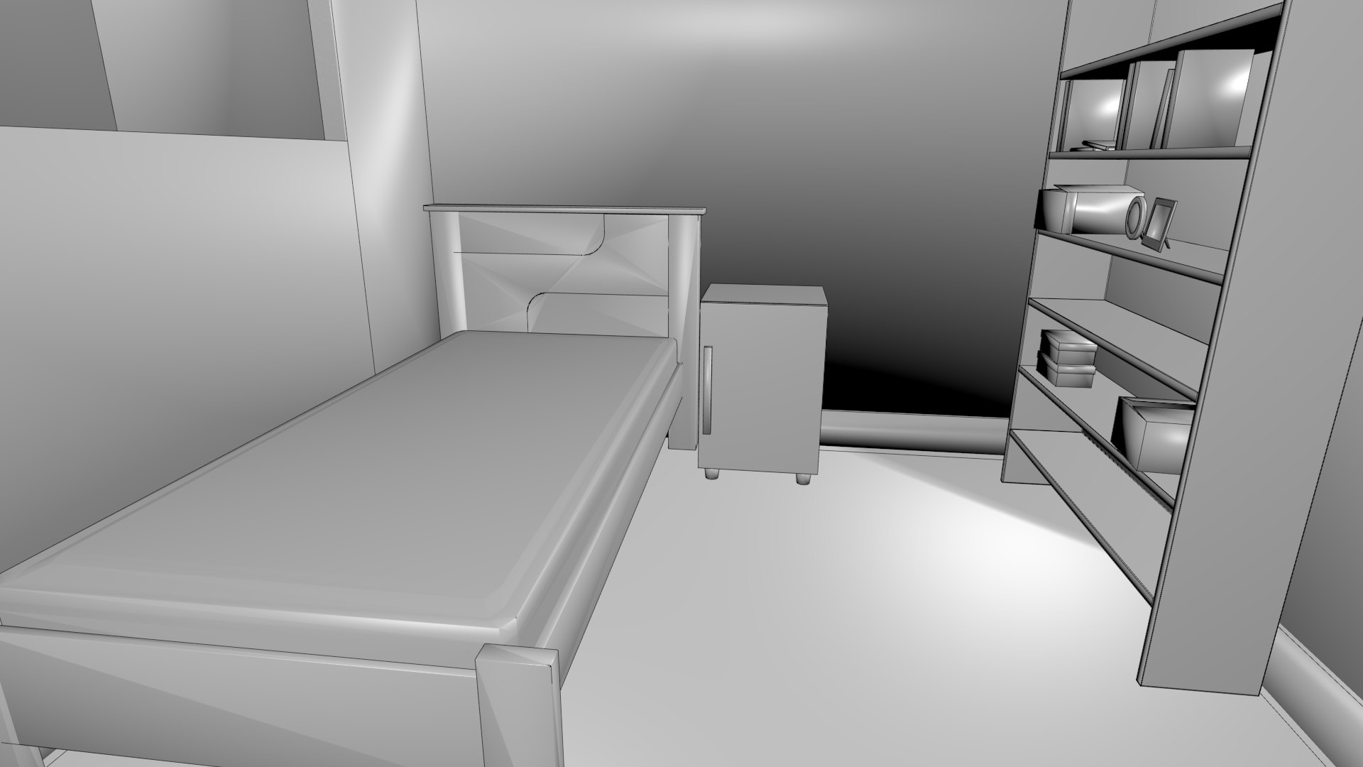 Simple Modern House Model - TurboSquid 1862852