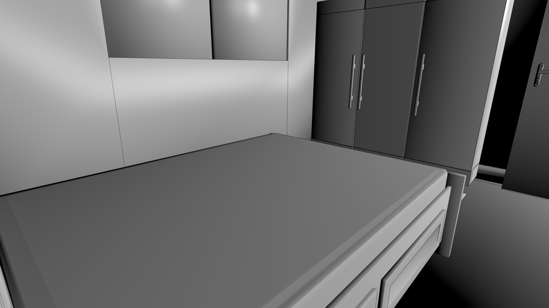 Simple Modern House Model - TurboSquid 1862852