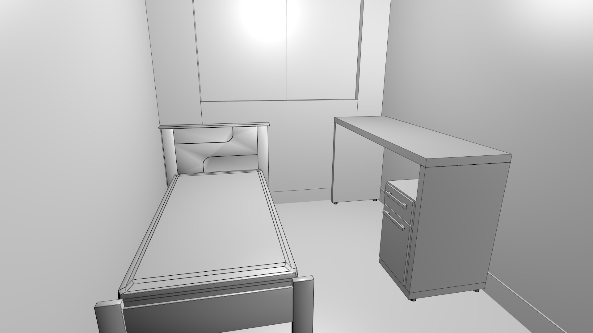 Simple Modern House Model - TurboSquid 1862852