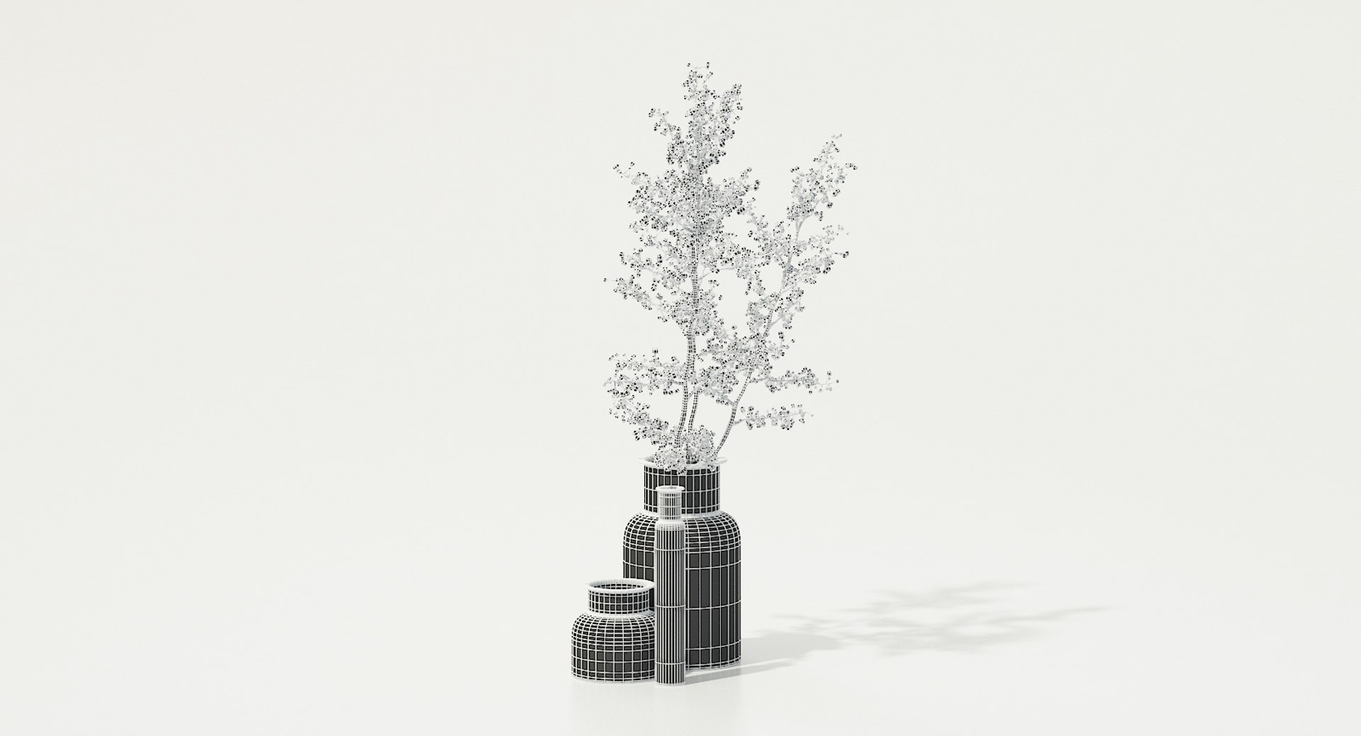 Tree Branches Glass Vase 3D Model - TurboSquid 1328578