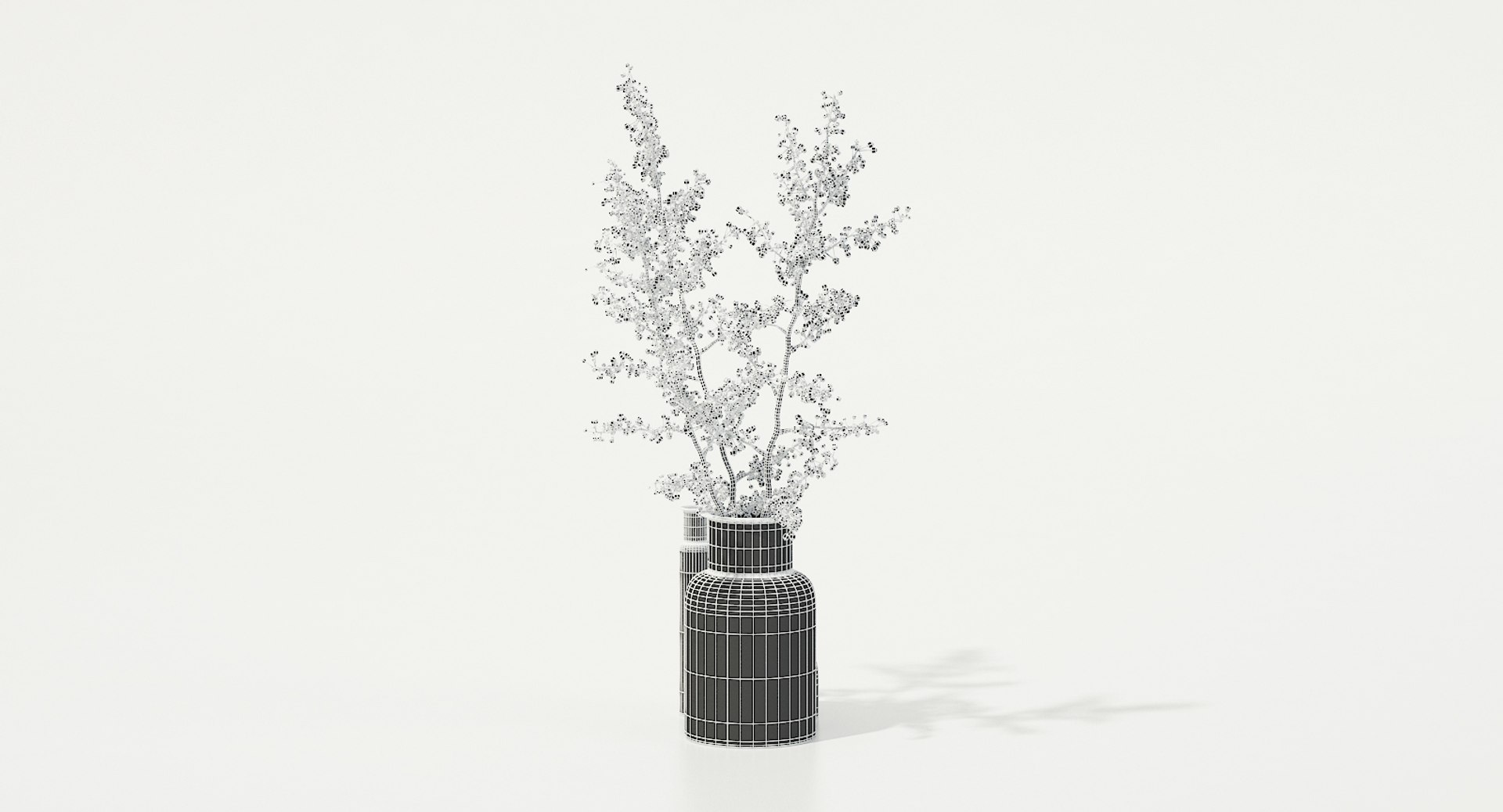 Tree Branches Glass Vase 3D Model - TurboSquid 1328578