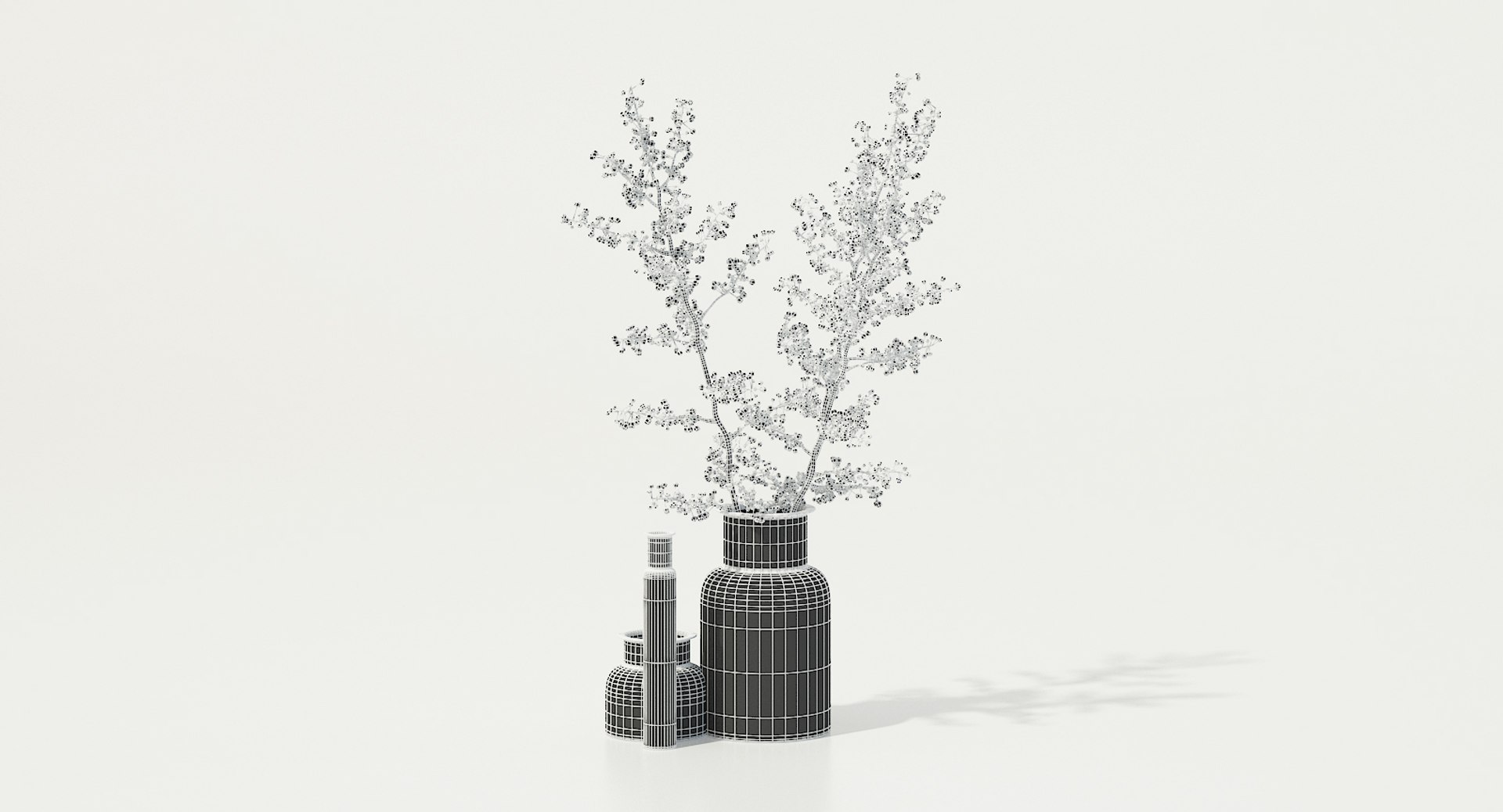 Tree Branches Glass Vase 3D Model - TurboSquid 1328578