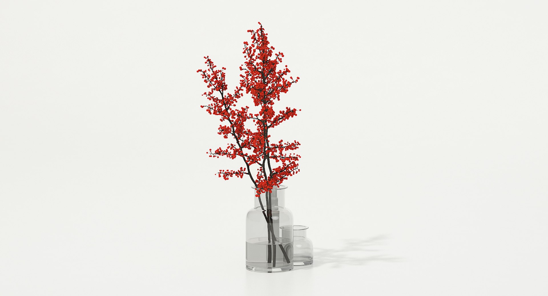 Tree Branches Glass Vase 3D Model - TurboSquid 1328578