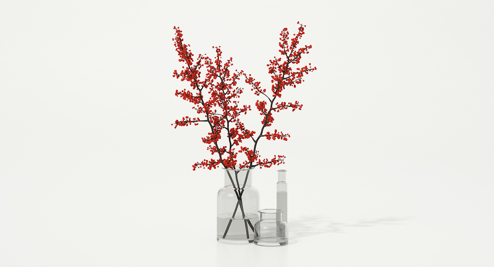 Tree Branches Glass Vase 3D Model - TurboSquid 1328578