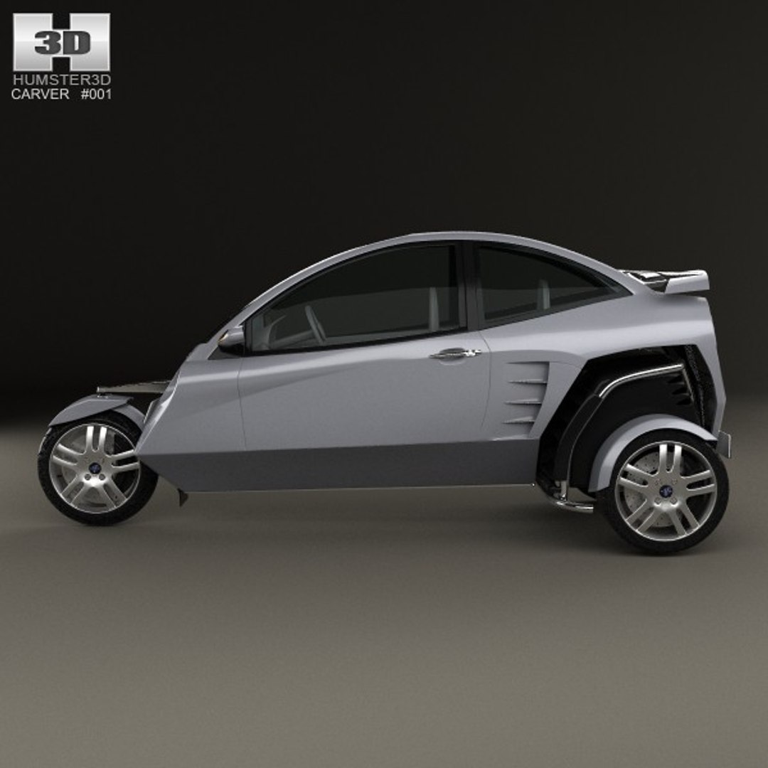 car 2007 carver 3d model