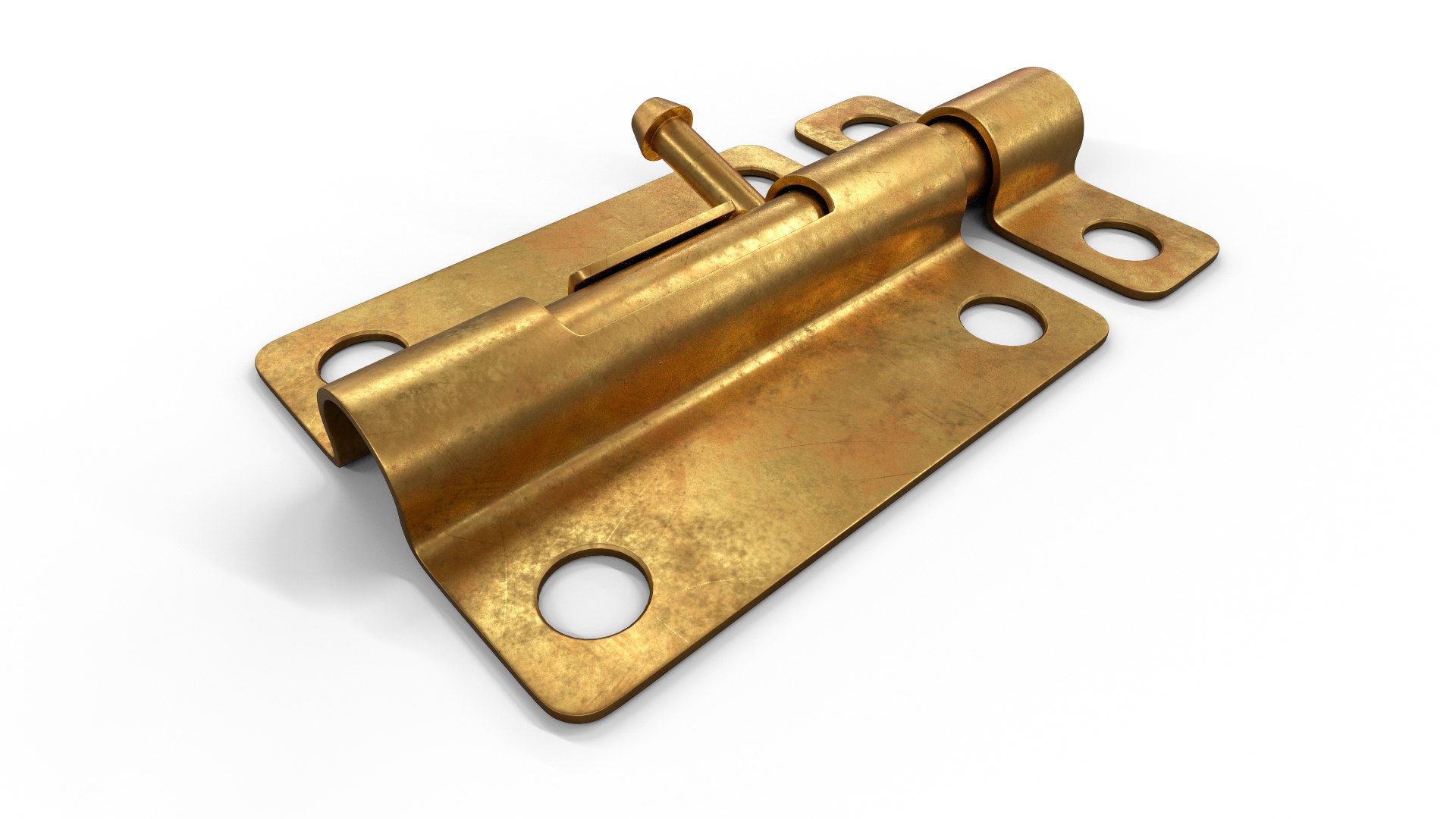 3D Door Latch V3 Model - TurboSquid 1817989