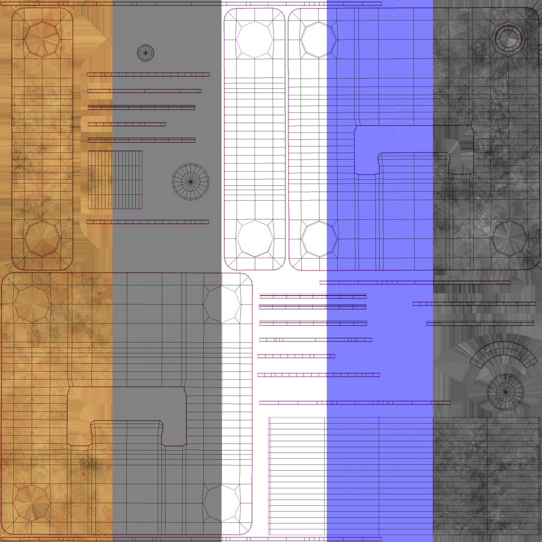 3D Door Latch V3 Model - TurboSquid 1817989
