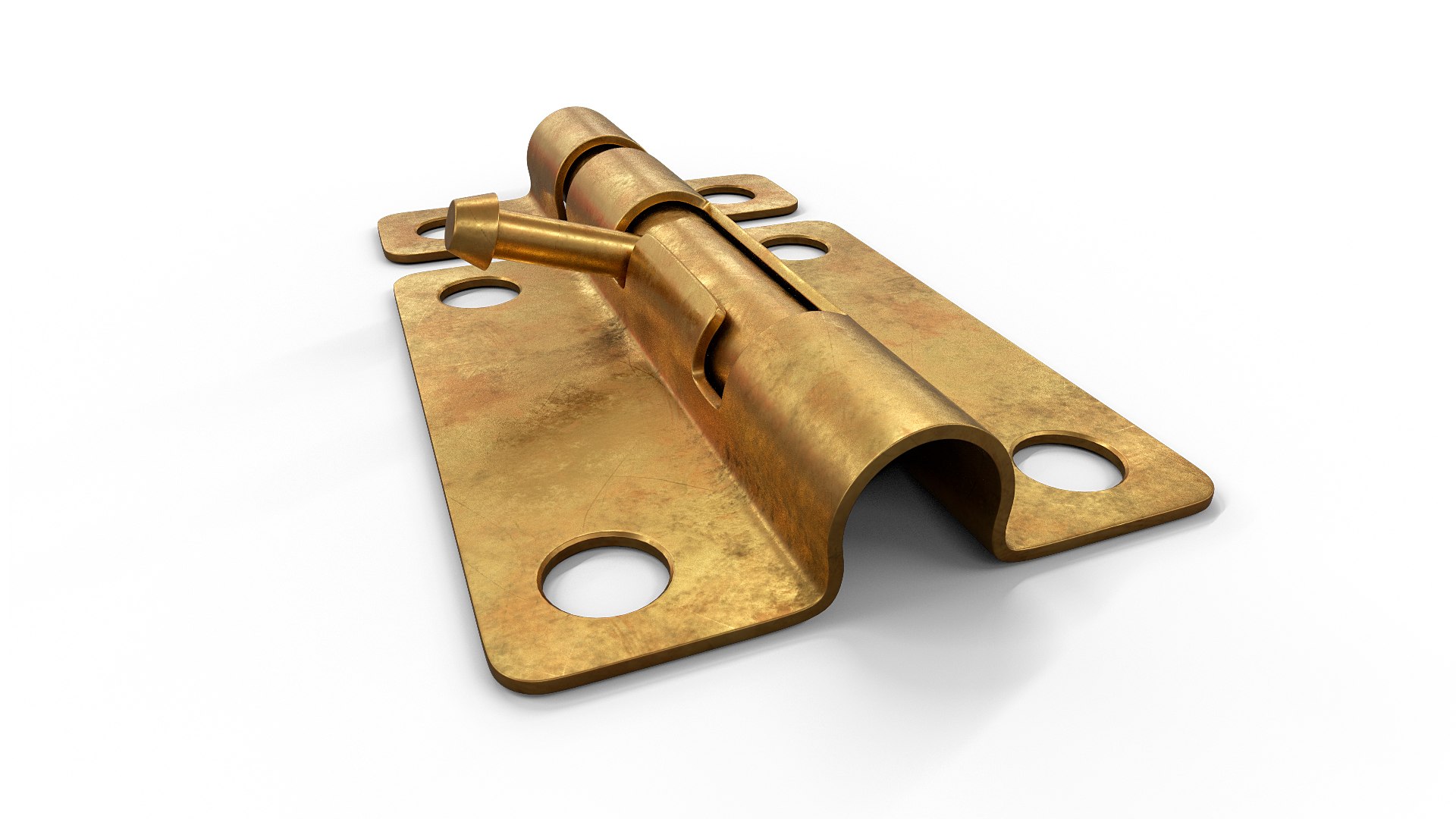 3D Door Latch V3 Model - TurboSquid 1817989