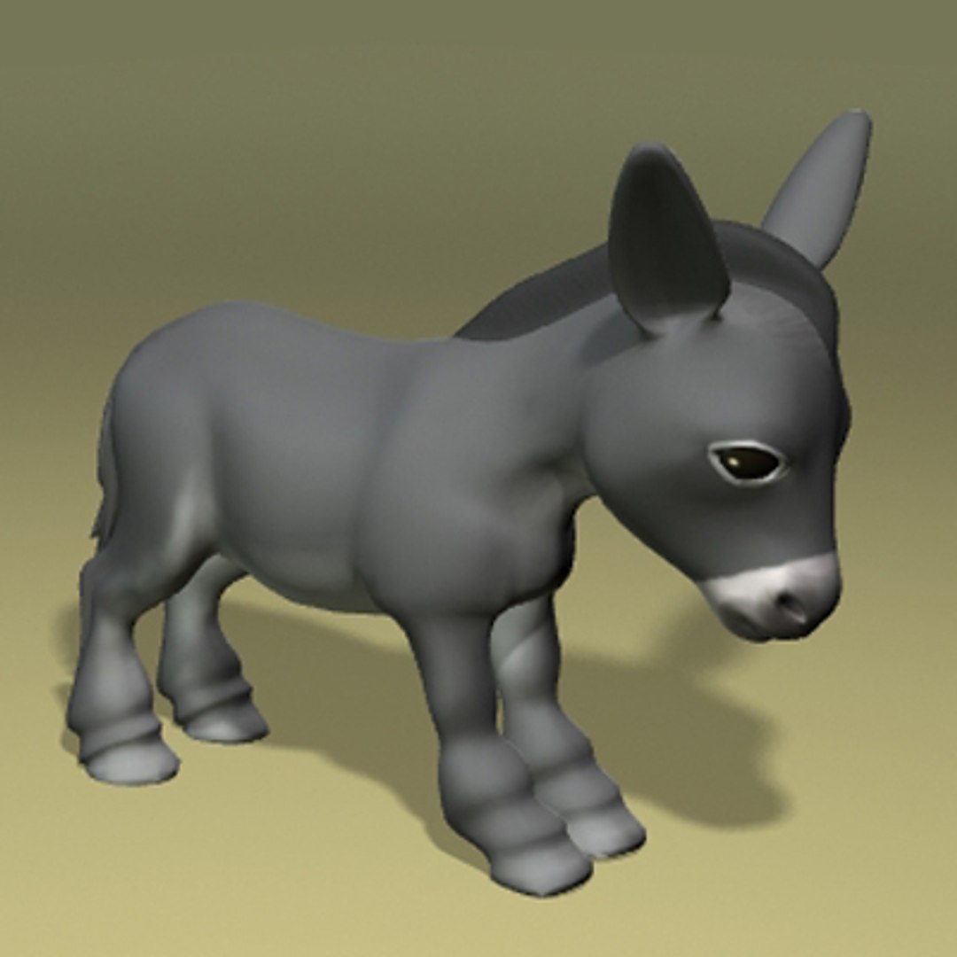 3d Model Donkey