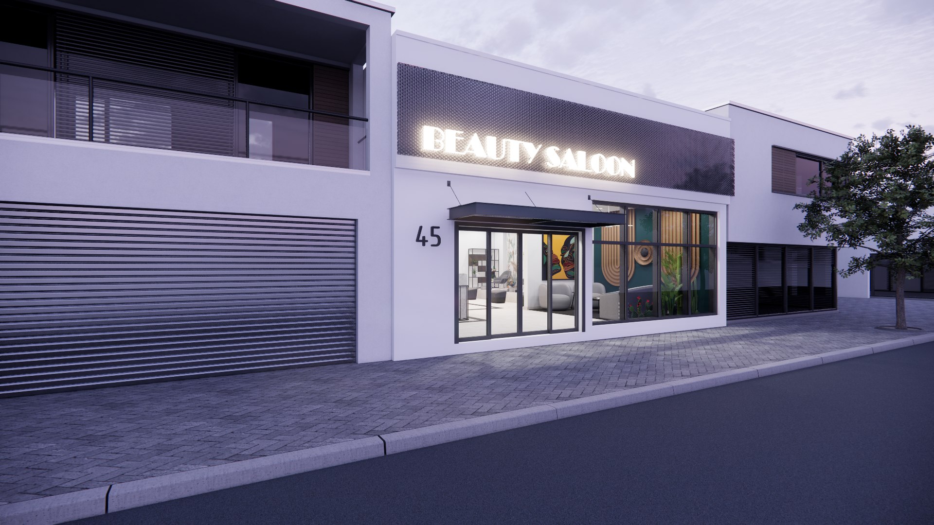 3D Beauty Salon Model - TurboSquid 2357421