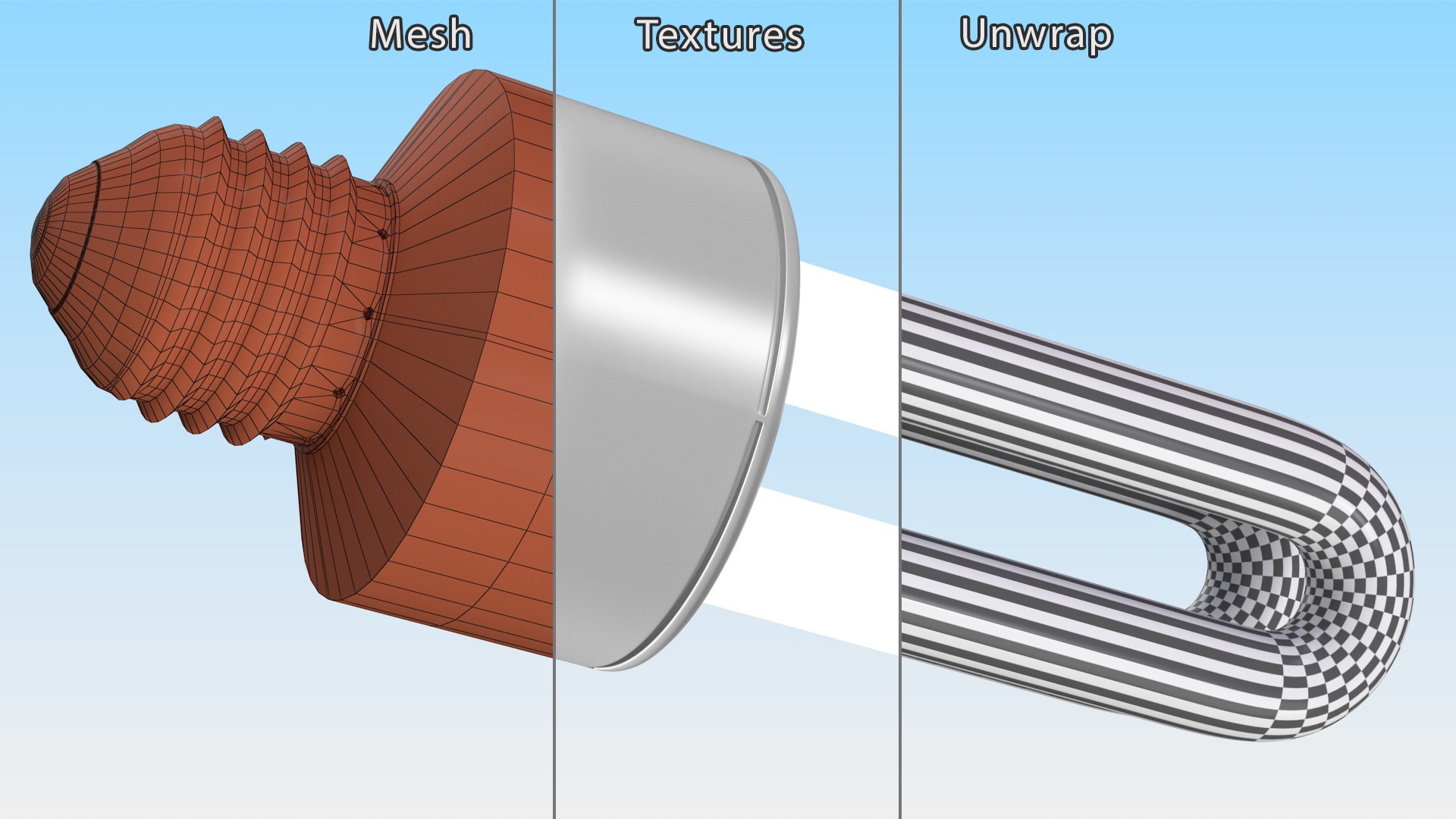 3D Compact Fluorescent Light Bulb ON Model - TurboSquid 2133318