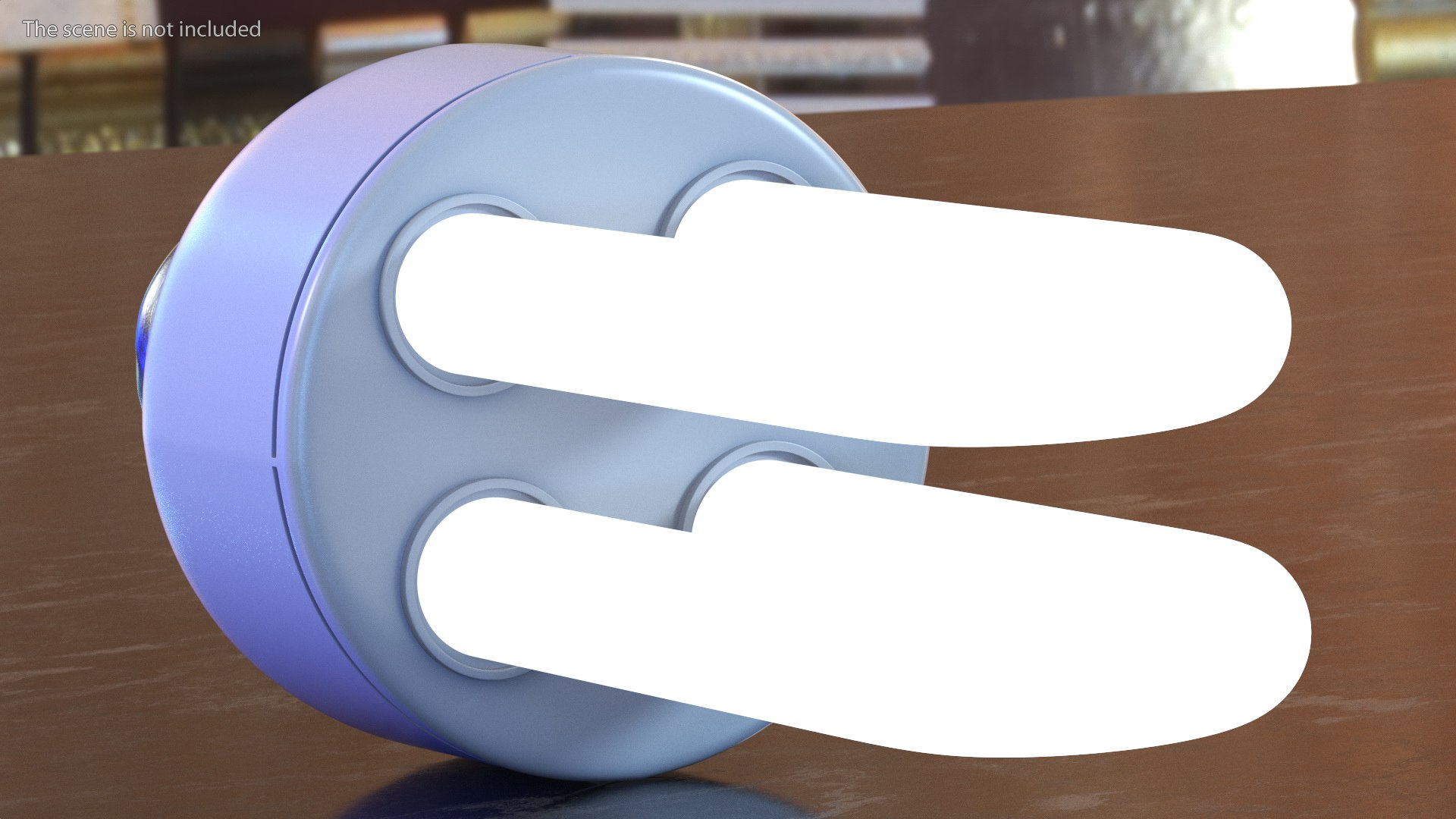 3D Compact Fluorescent Light Bulb ON Model - TurboSquid 2133318