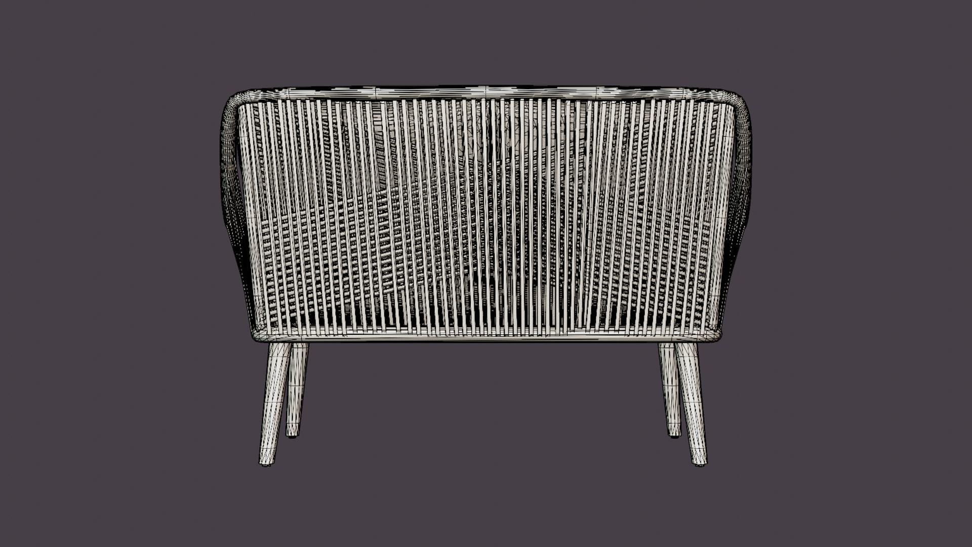 Fargo 2-seater Sofa 3D Model - TurboSquid 2241864