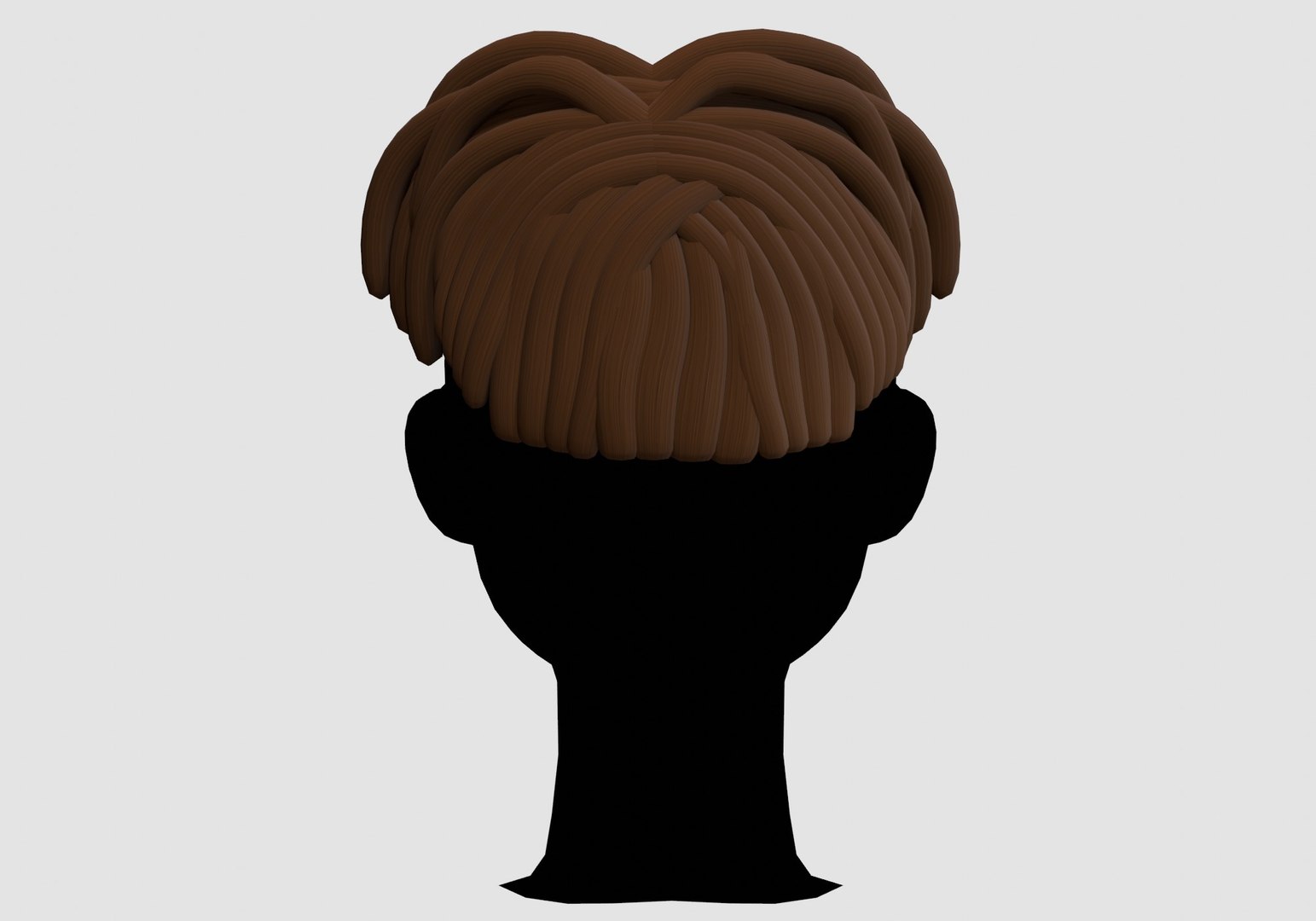 Bangs Cartoon Hairstyle 3D model - TurboSquid 1931824