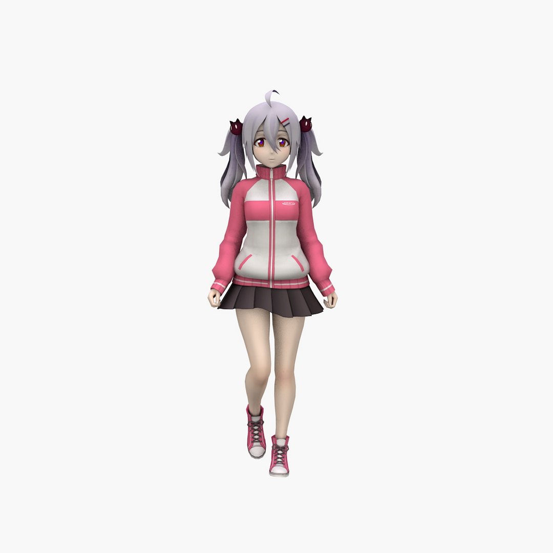 Anime Chiru 3D - TurboSquid 1851548