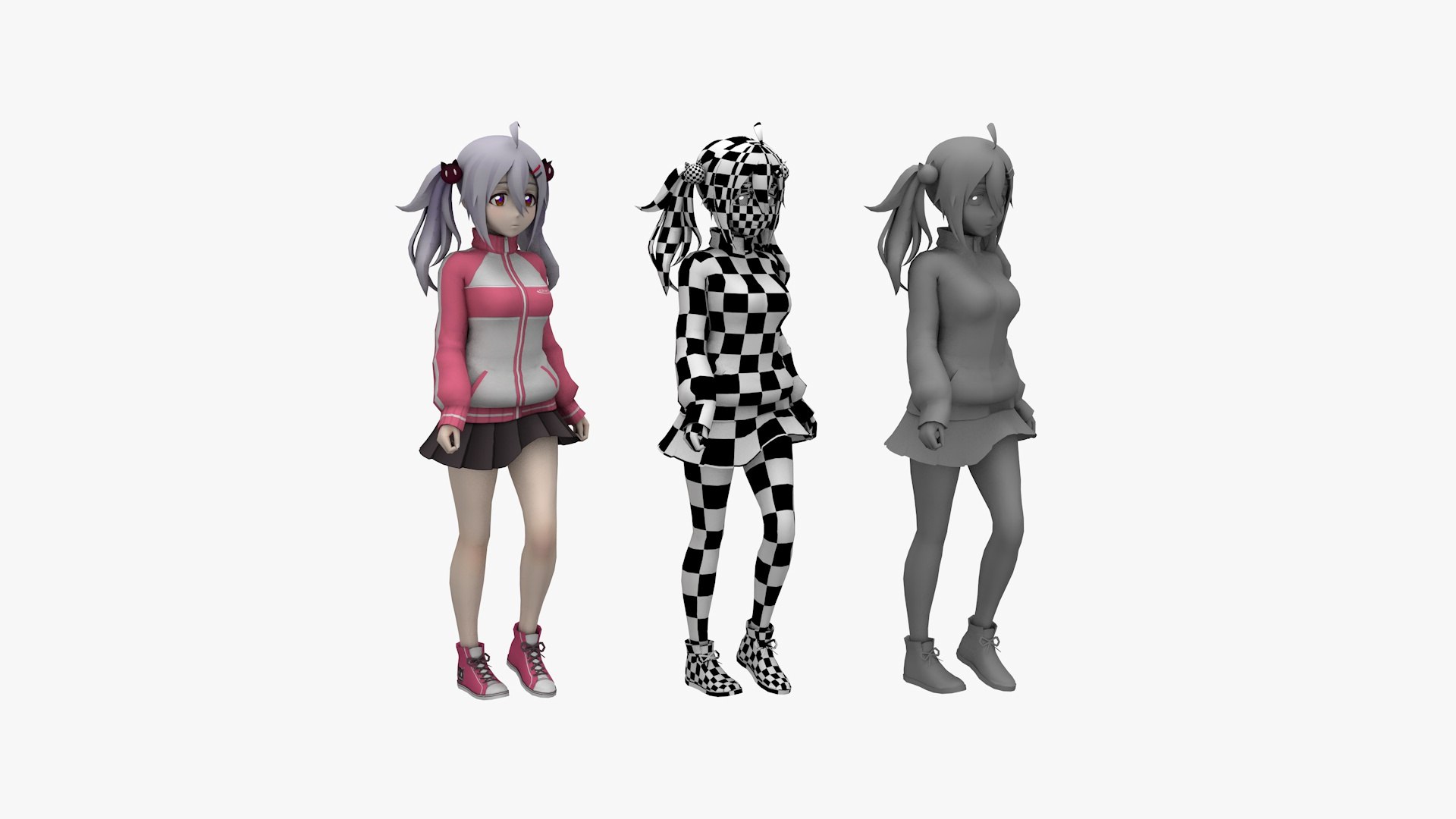 Anime Chiru 3D - TurboSquid 1851548