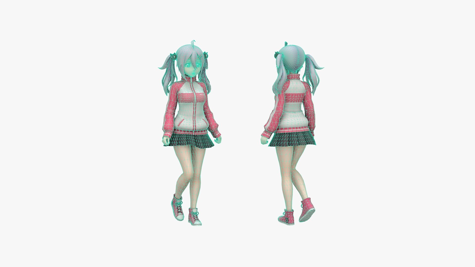 Anime Chiru 3D - TurboSquid 1851548