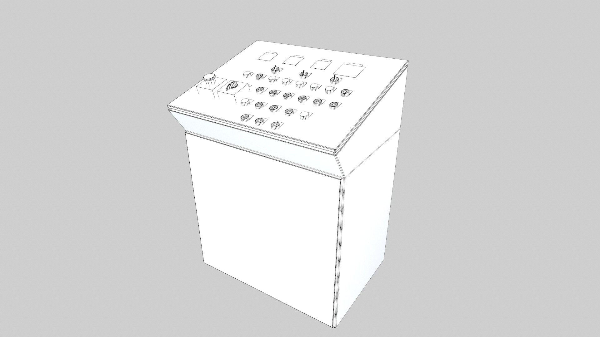 3D Model Control Panel - TurboSquid 2341668