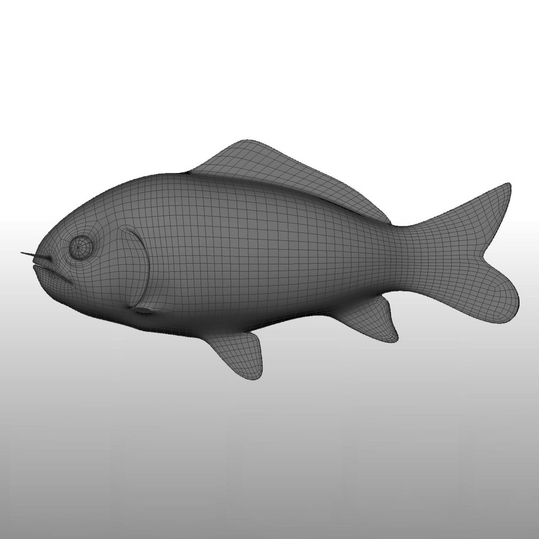 3D модель рыба - TurboSquid 1040471