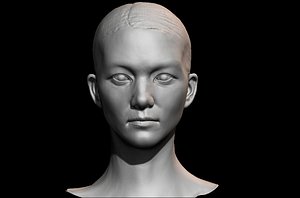 3D face uv model | 1142542 | TurboSquid