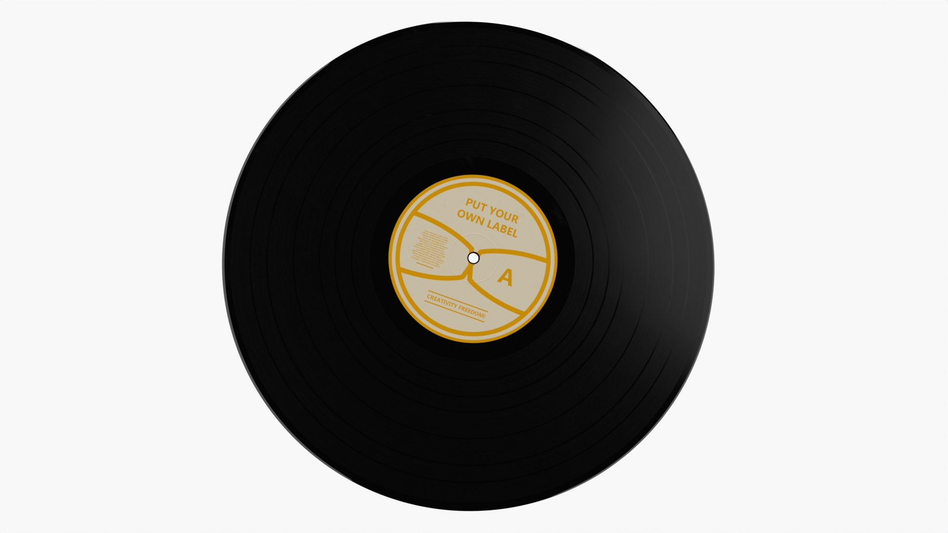 3D Model Vinyl Disc - TurboSquid 1856672