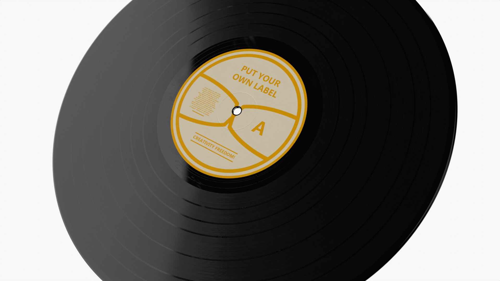 3D Model Vinyl Disc - TurboSquid 1856672