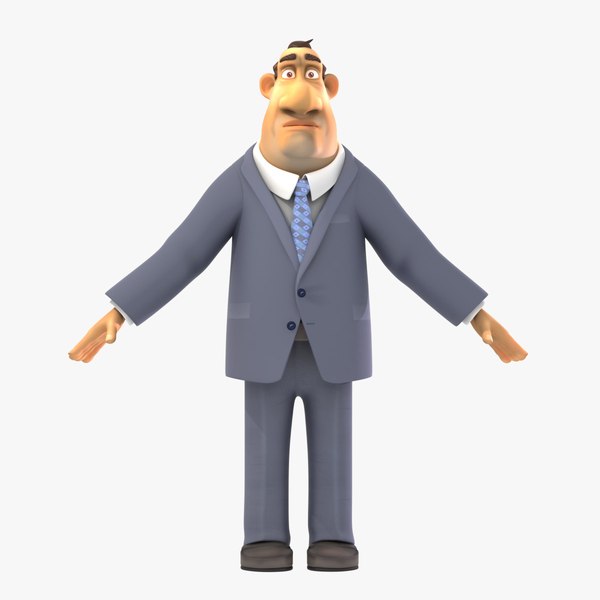 Cartoon Man 3D Models for Download | TurboSquid