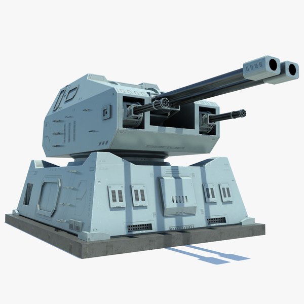 Science-Fiction-Revolver-System 3D-Modell - TurboSquid 822783