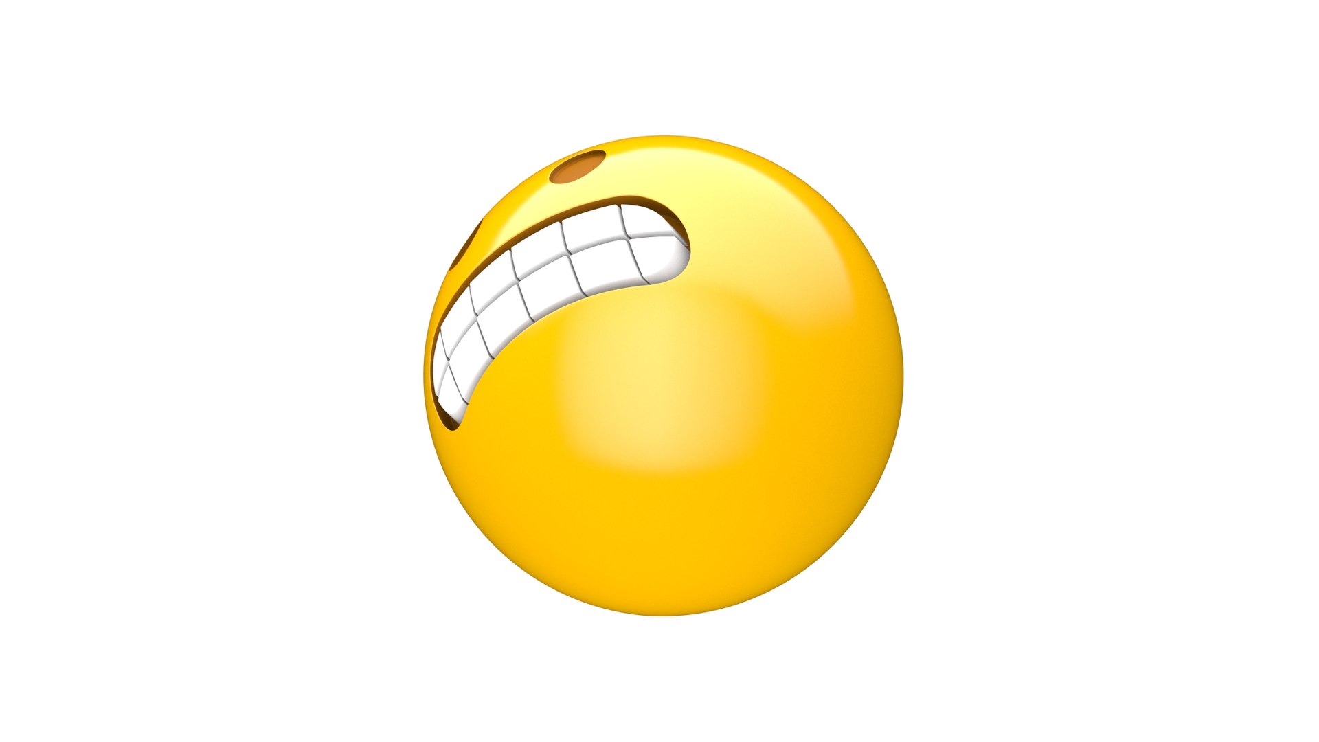 3D Apple Grimacing Face Model - TurboSquid 1730273