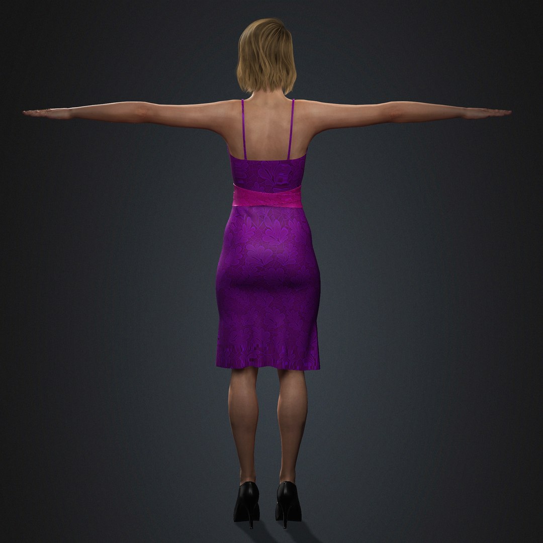 Rosamund Pike Character 3D - TurboSquid 2499119